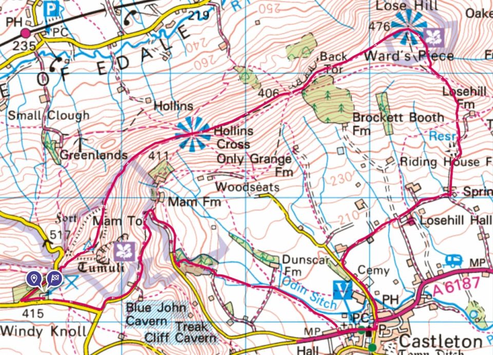 Castleton Walks: Top 3 Circular Routes from the Village | PeakDistrict.org