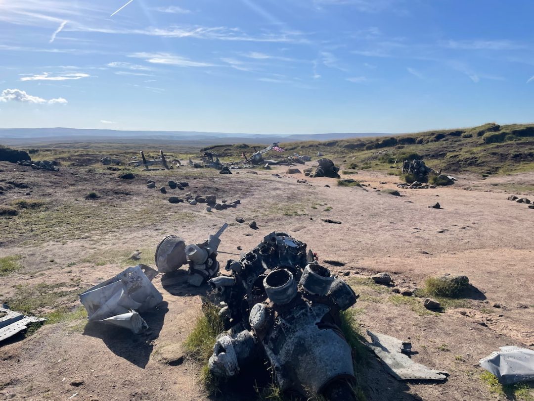 B29 Crash Site Walk, Bleaklow (Via Higher Shelf Stones) | PeakDistrict.org